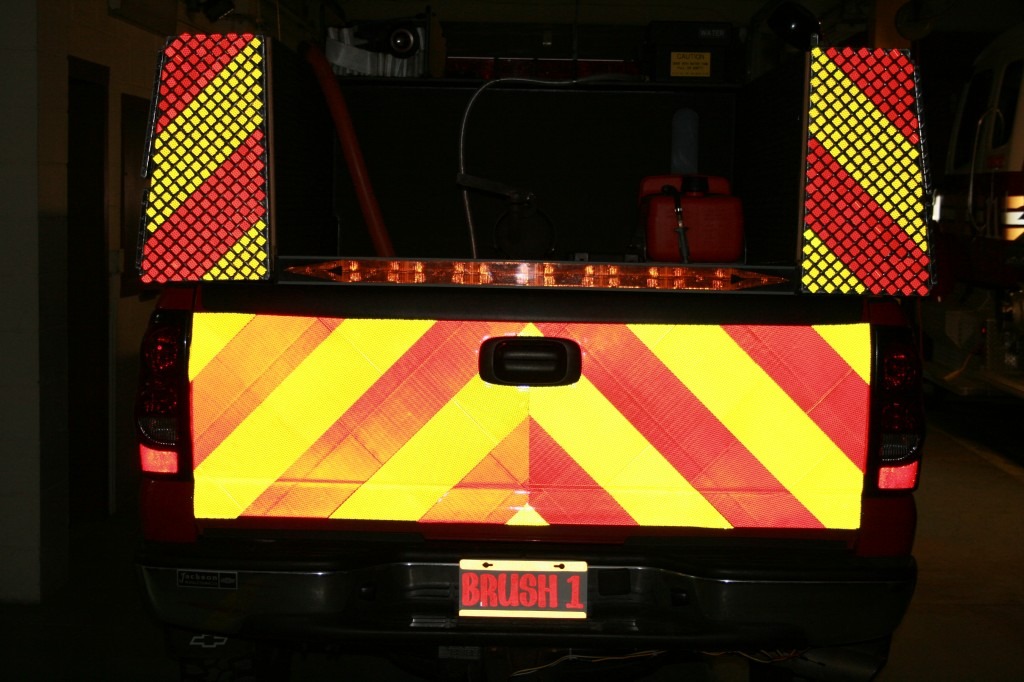 Chevron Striping NFPA 1901 – Reflective Diamond Plate Solutions ...